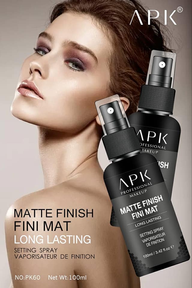 APK MATTE FINISH MAKEUP SETTING SPRAY – GB Cosmetics
