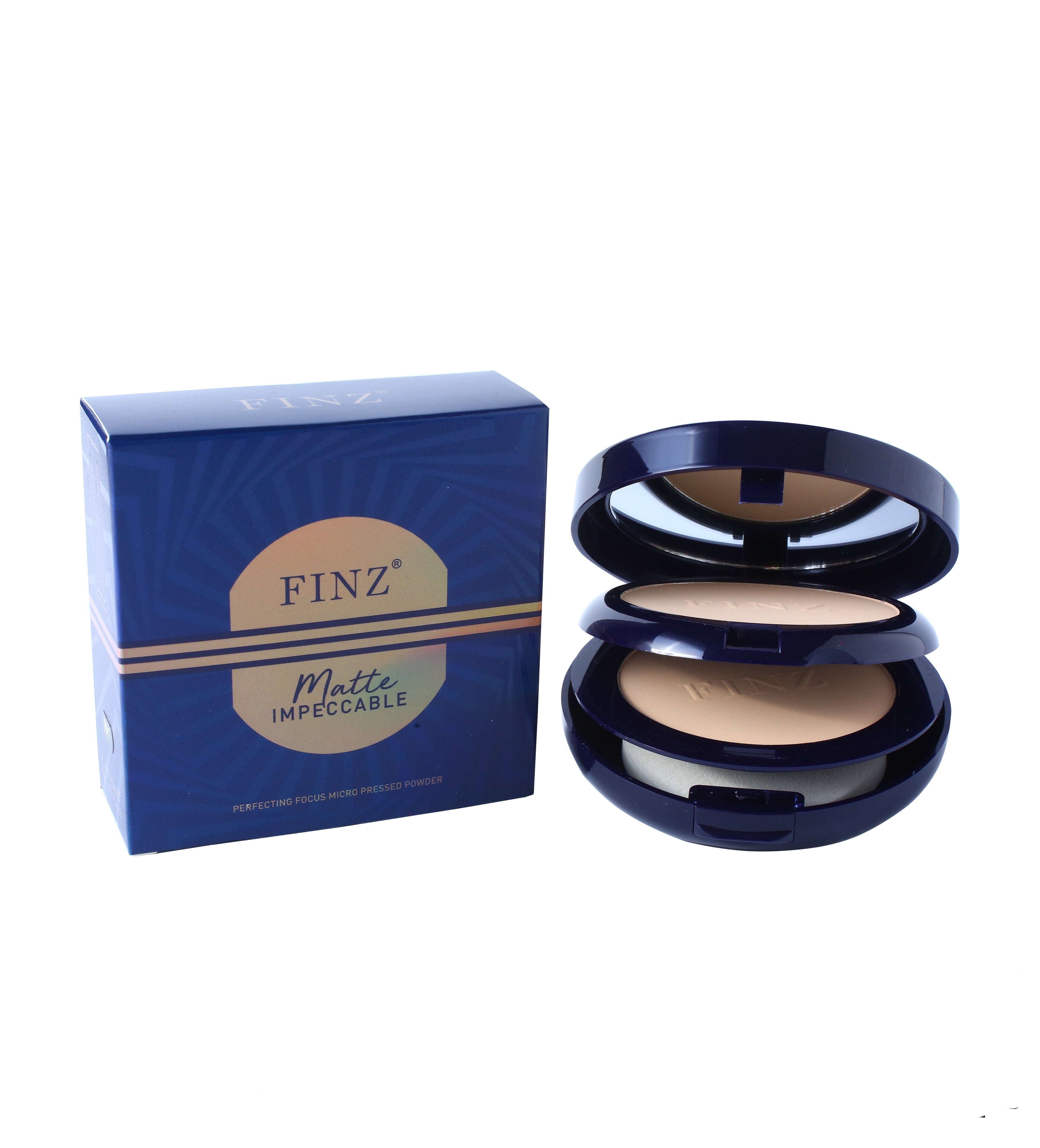 Finz Double Face Powder – GB Cosmetics