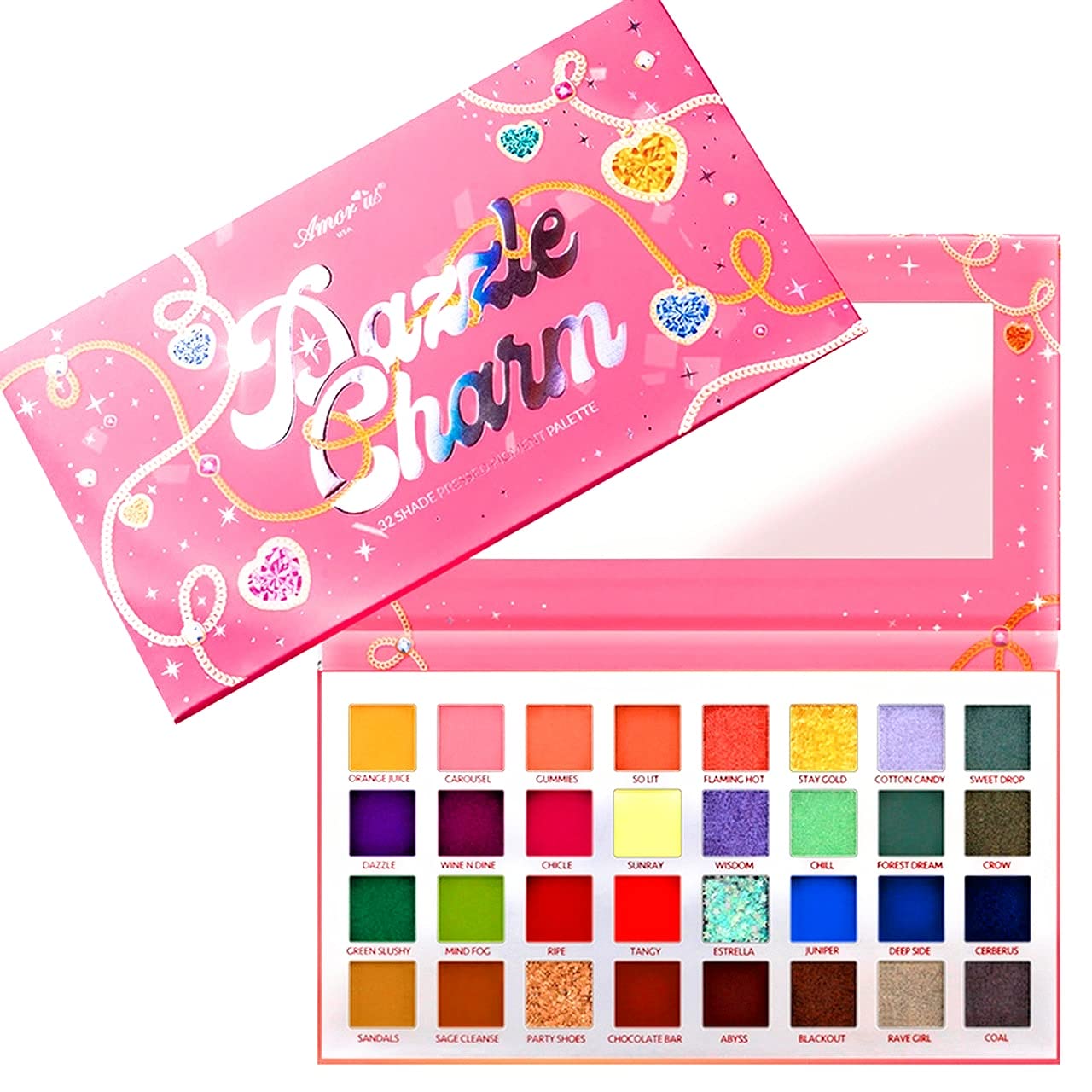 Coco Urban Dazzle Charm 32 Colour Eyeshade Kit – GB Cosmetics